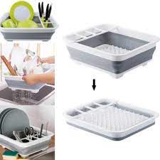 Jual Baskom saringan cuci piring lipat-Rak piring-baskom serbaguna ...