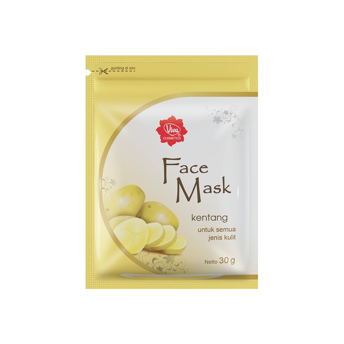 Jual VIVA Face Mask - Masker Wajah 30g | Shopee Indonesia