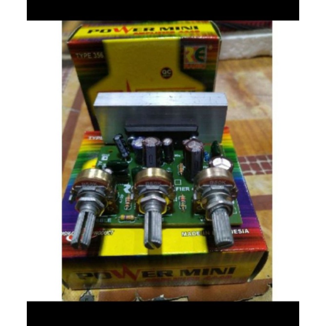 Jual kit power amplifier mono la 4440 plus tone control Ranic 356 ...