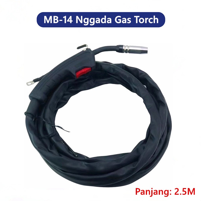 Jual MB-14 Stang Las Welding Torch MIG MB14 14AK 2.5M 5M Binzel Utk MIG130G Caldwell | Shopee ...