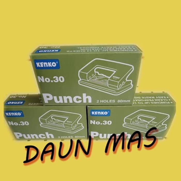 Jual PUNCH KENKO 30/PLONG KERTAS /PEMBOLONG KERTAS | Shopee Indonesia