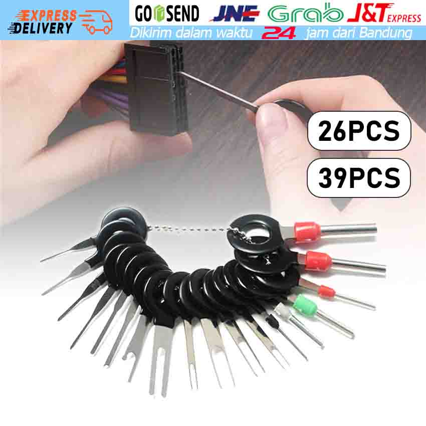 Jual 26PCS / 39PCS Alat Pelepas Lepas Pembuka pin soket Terminal ...