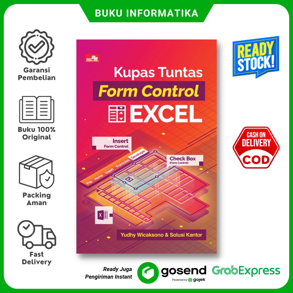 Jual Buku Kupas Tuntas Form Control Excel - Elexmedia Komputindo | Shopee Indonesia