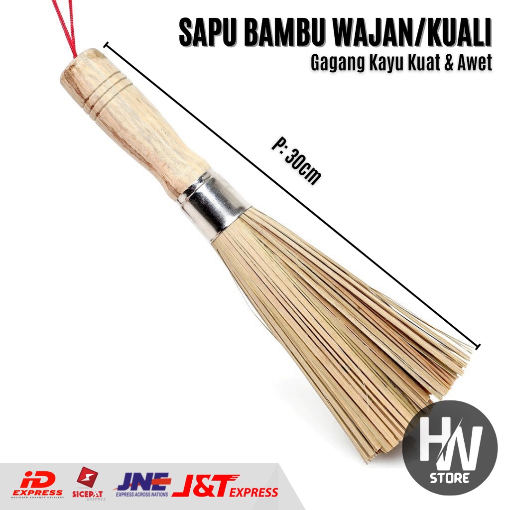 Jual SAPU BAMBU GAGANG KAYU / SAPU WAJAN / SAPU KUALI / SAPU DAPUR ...