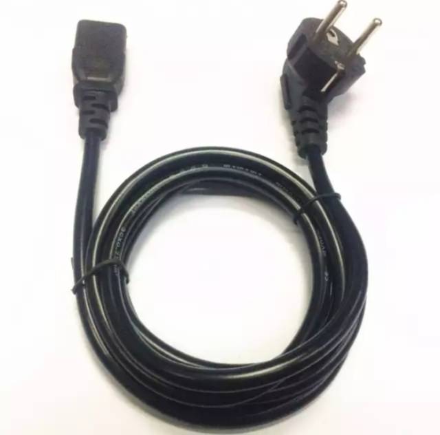 Jual Kabel tebal AC power PlayStation 4 PS4 cable PC komputer power ...