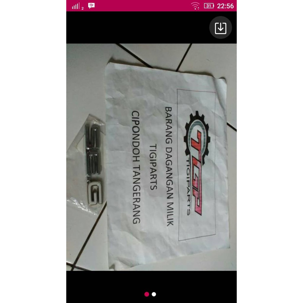Jual emblem 1.6 dan SEG original untuk toyota great corolla all new ...