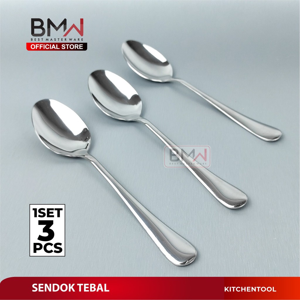 Jual BMW Kitchen Ware - Sendok Makan Stainless Steel Sendok Hotel ...