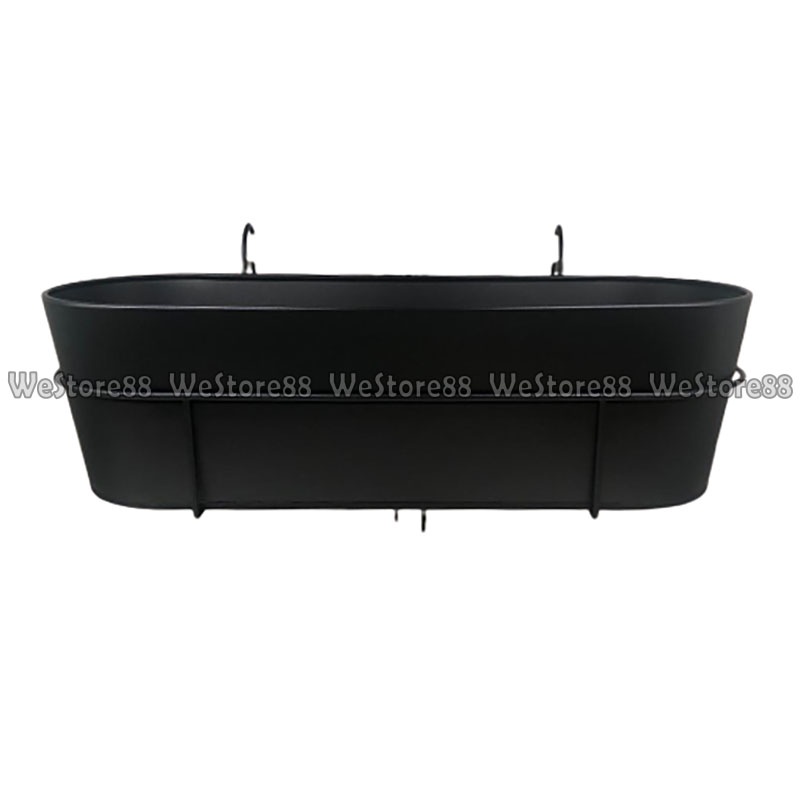 Jual Kotak wadah pot bunga gantung dg kait pagar 56x20cm baja galvanis ...