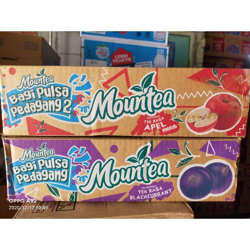 Jual MOUNTEA minuman cup 180ml /1 KARTON @ 24 cup | Shopee Indonesia