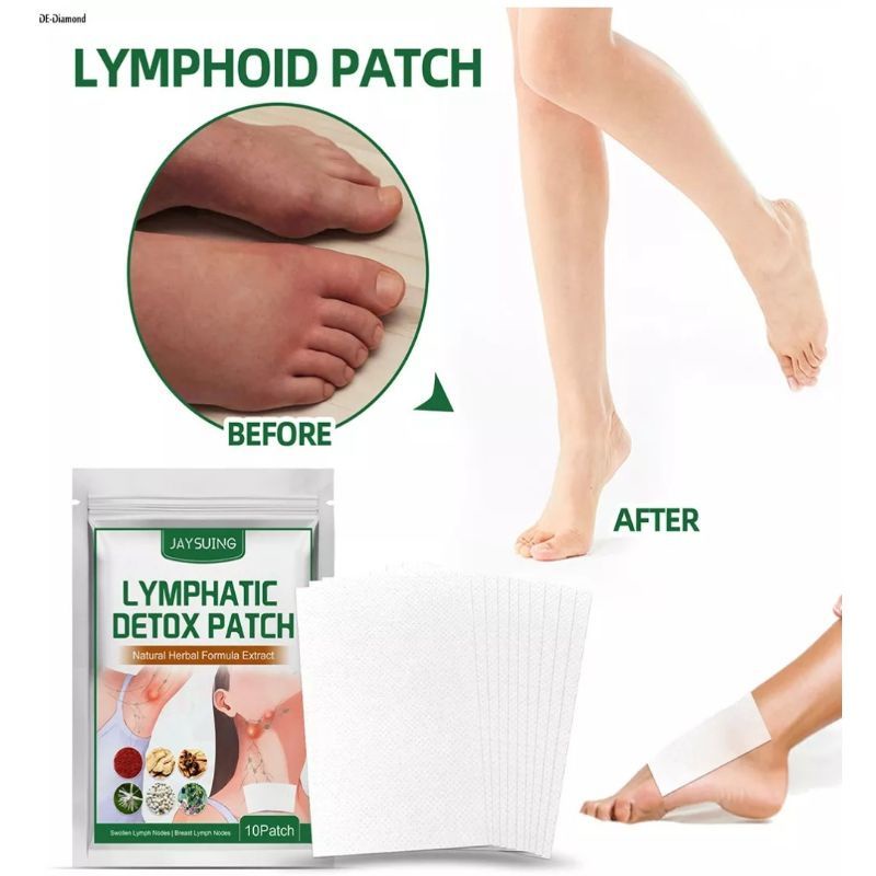 Jual Lymphatic Detox Patch, HERBAL,Koyo Detox ( 1 Pack = 10 Lembar ...