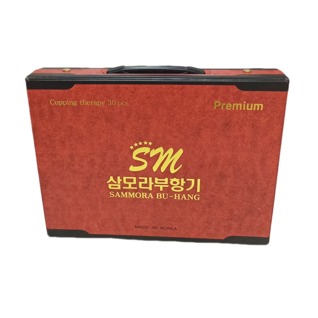 Jual Sun888 Alat Bekam Magnetik Korea Sammora Isi 30 Koper Merah ...