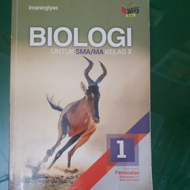 Jual BUKU BIOLOGI 1 KELAS 10 SMA KURIKULUM 2013 EDISI REVISI | Shopee Indonesia