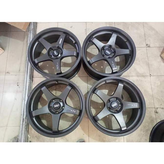 Jual Velg Mobil Inova Xpander Crv Seken Hsr ring 18 Lebar 8 Pcd 5x114 Et40 Grey | Shopee Indonesia