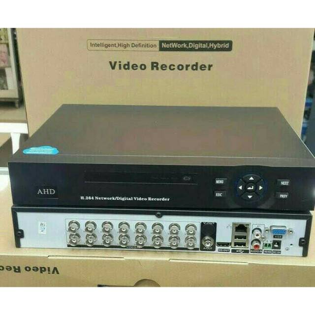 Jual DVR 16 Chanel Full HD 1080 Hibrid 5 in 1 P2P Cloud Xmeye Support ...