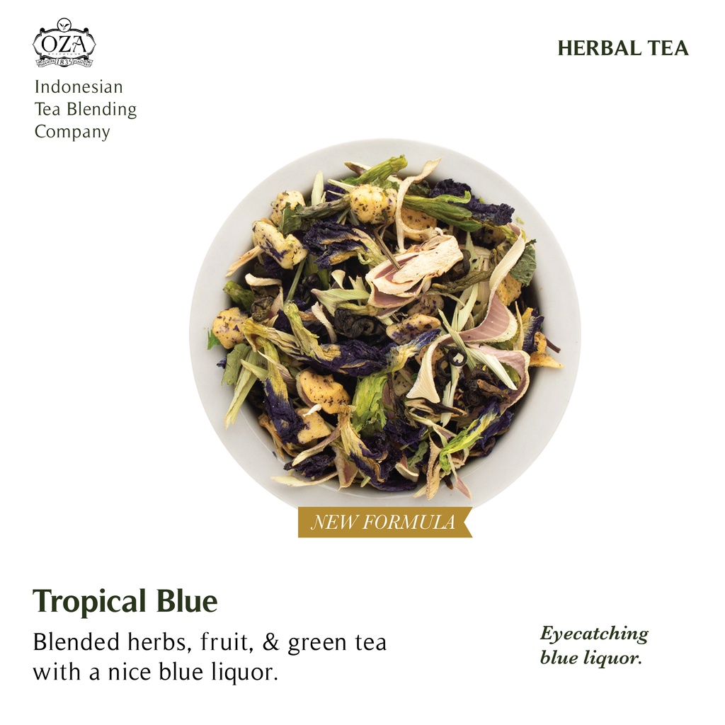 Jual OZA Tea - Tropical Blue | Artisan Tea - Herbal Tea | Specialty ...
