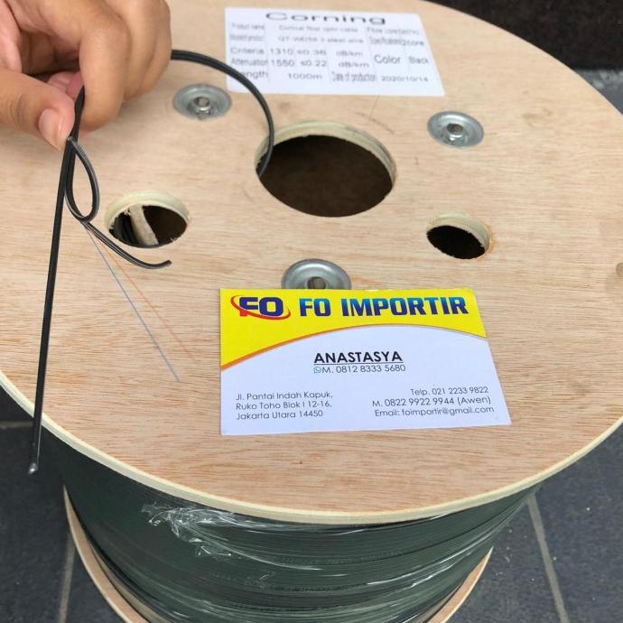 Jual Kabel Drop Wire Optik / Dw Fo Ftth 2 Core /1000M | Shopee Indonesia