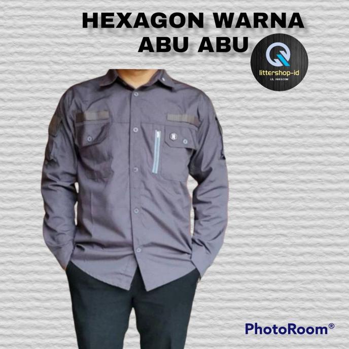 Jual Kemeja Tactical PDL Lapangan Outdoor Baju Taktikal Komunitas Kerja HK | Shopee Indonesia