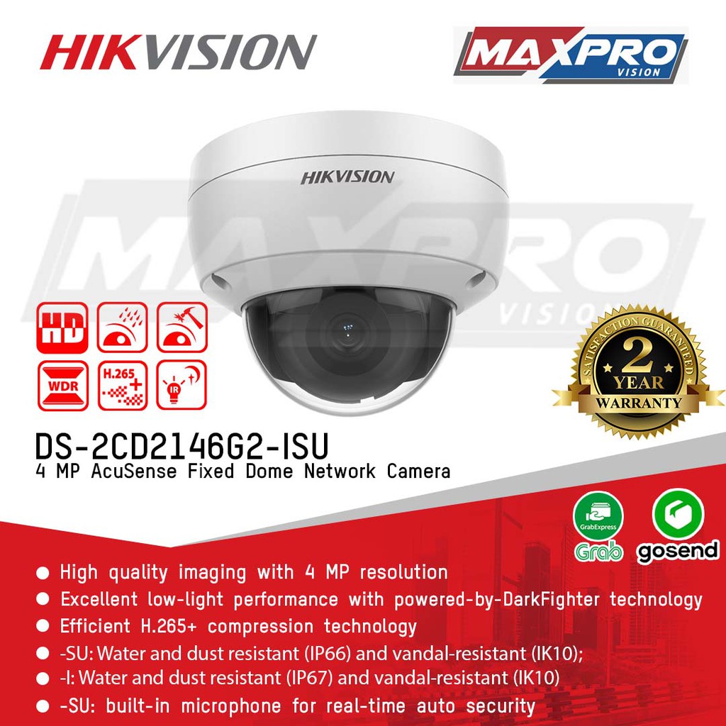 Jual DS-2CD2146G2-ISU - HIKVISION IP CAMERA | Shopee Indonesia