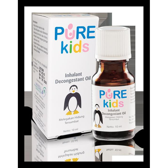 Jual Purekids Pure Kids Inhalant Decongestant Oil Obat Hidung Tersumbat ...