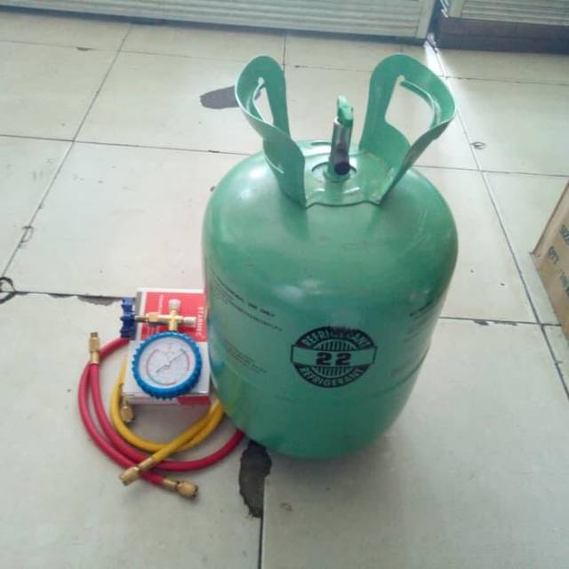 Jual Paket isi freon R22 free tabung isi 2 kilo | Shopee Indonesia