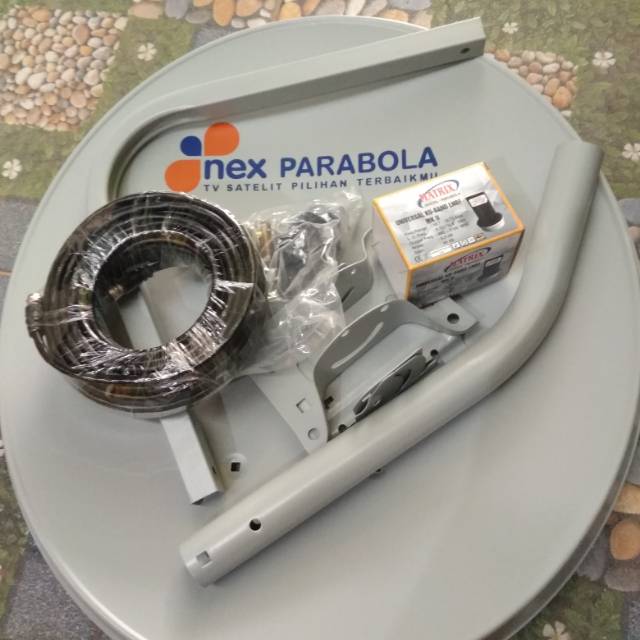 Jual Dish Nexparabola Kvision Optus full set 45 cm | Shopee Indonesia