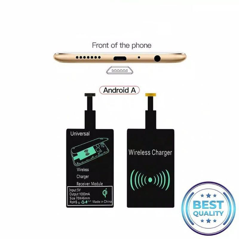 Jual Qi Chip Charger Wireless All Smartphone | Shopee Indonesia