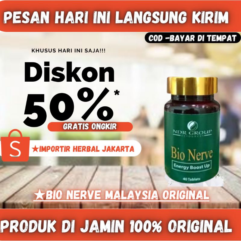 Jual Bio Nerve | Bioneve Ndr Group Malaysia Original 100% | Shopee ...