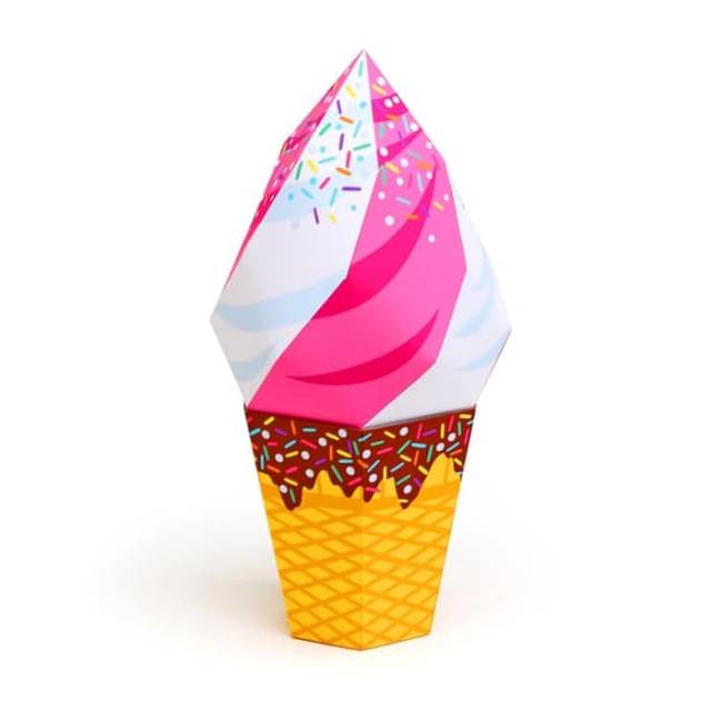 Jual Box Ice Cream Papercraft | Shopee Indonesia