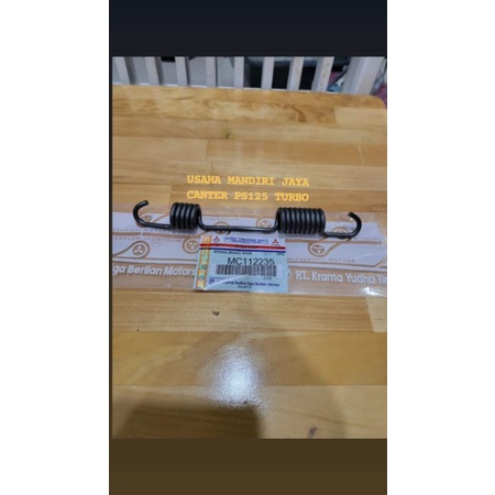 Jual SPRING BRAKE SHOE CANTER PER REM BELAKANG PS125 TURBO CANTER ...