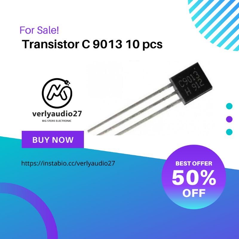 Jual Transistor C 9013 C9013 ISI 10 PCS | Shopee Indonesia