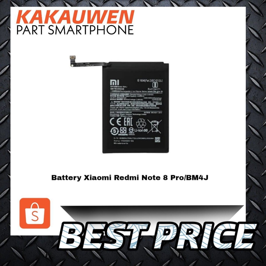 Jual battery Xiaomi Redmi Note 8 Pro/BM4J | Shopee Indonesia