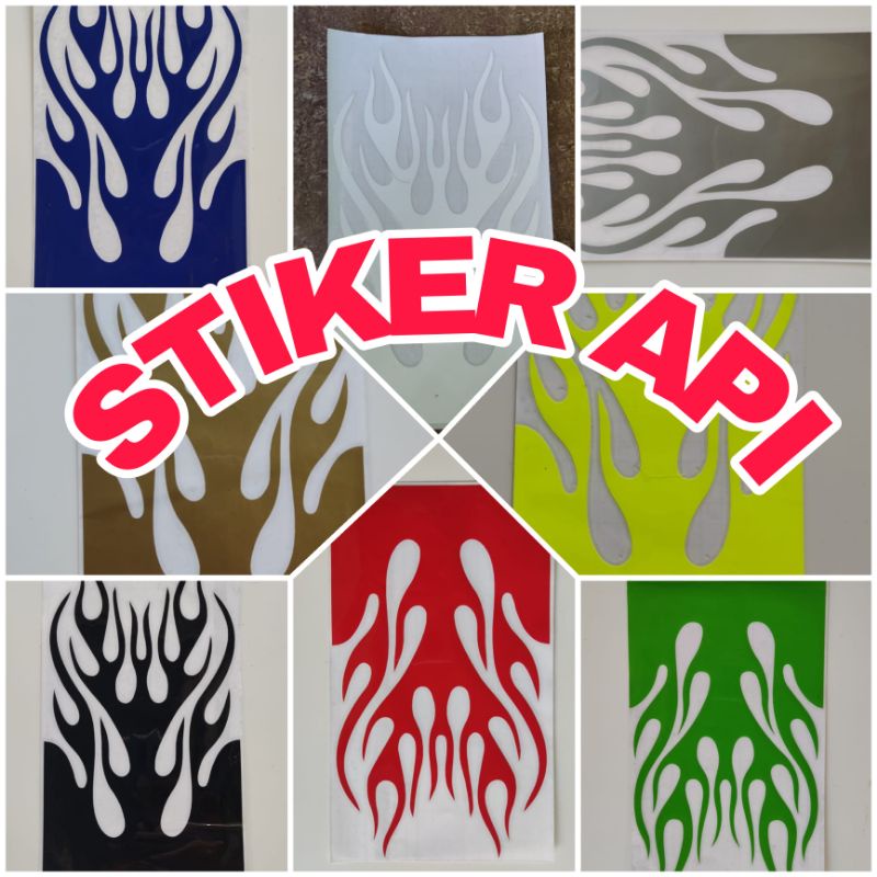 Jual STIKER SELEBOR API | Shopee Indonesia