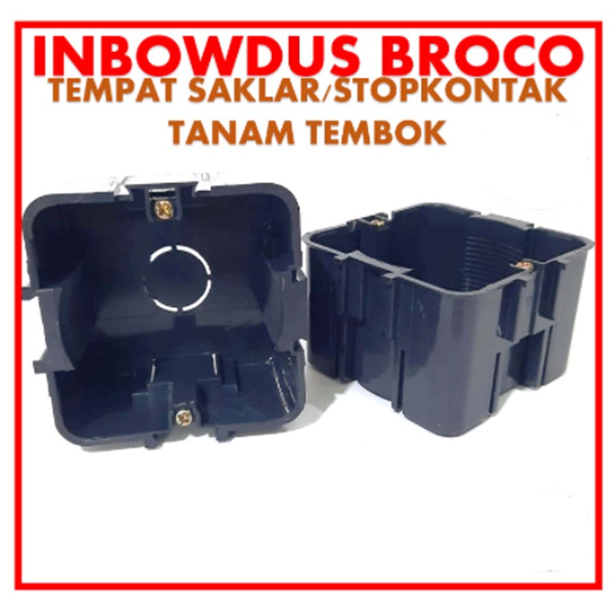 Jual Broco Inbow Dus / Inbowdus / IB Dos B101-53 Mangkokan Tanam Saklar ...