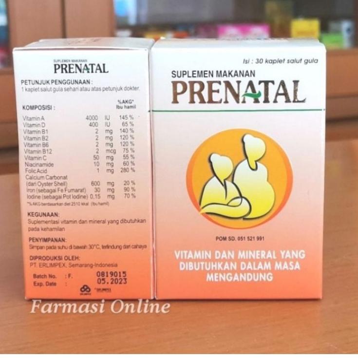 Jual Super Produsen Prenatal 30 tablet | Shopee Indonesia