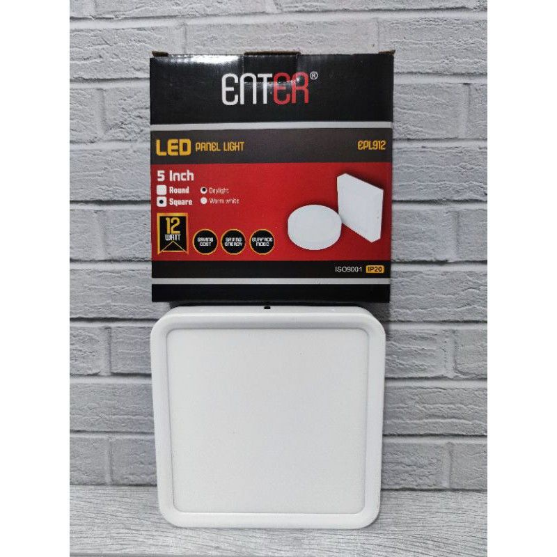 Jual Lampu Downlight LED Panel OB segi 12w Outbow 12 watt Square ...