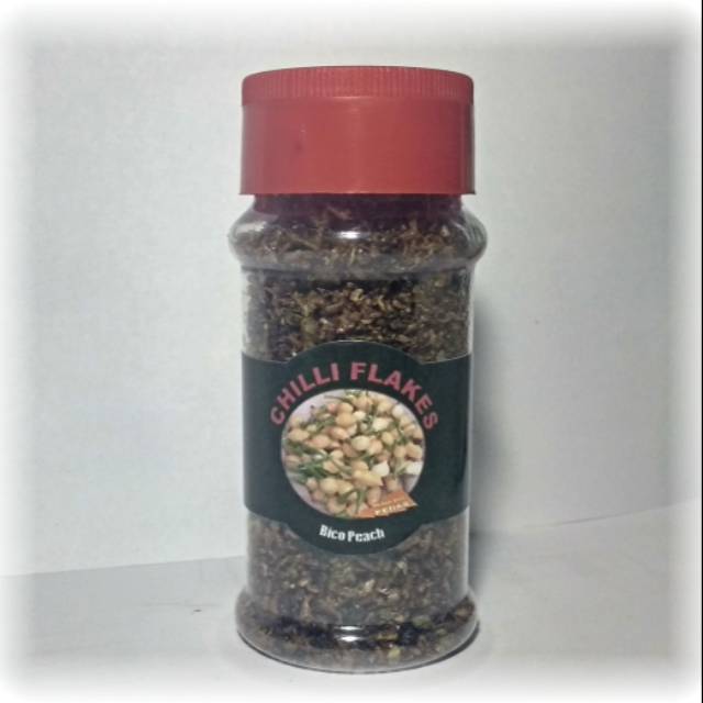 Jual CHILLI FLAKES bon cabe cabai bubuk kasar BICO PEACH (BRAZILIAN ...