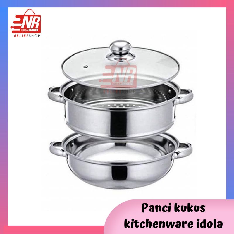 Jual Panci kukus Kitchen Ware 28Cm / Panci dimsum / Panci steamer ...