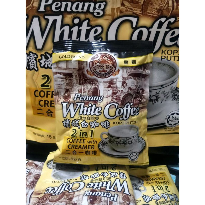 Jual Penang White Coffee 2in1 Coffee+Creamer Satuan/Sachet Import Malaysia | Shopee Indonesia