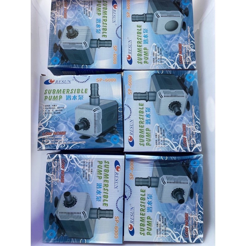 Jual Resun water pump SP-6000 / SP6000 pompa aquarium celup | Shopee ...