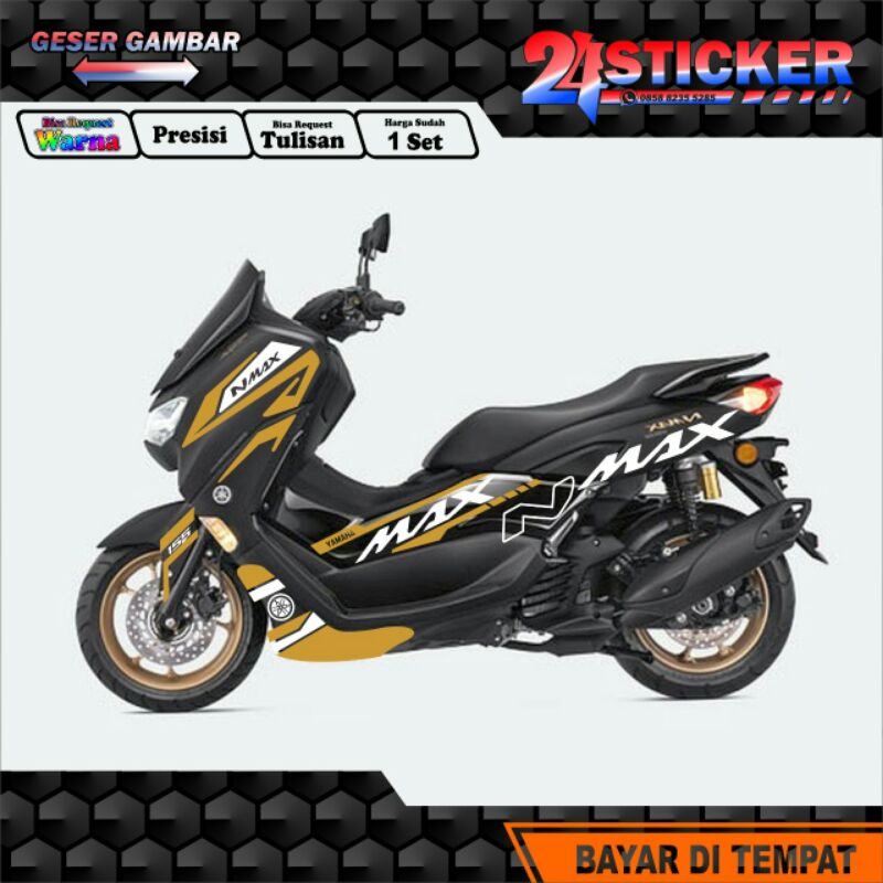 Jual Stiker All New Nmax Cutting Sticker Lis Striping Decal | Shopee ...