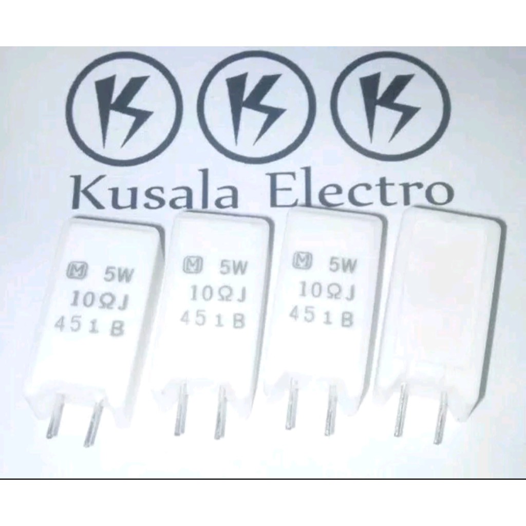 Jual Resistor 10 Ohm 5 Watt Panasonic | Shopee Indonesia