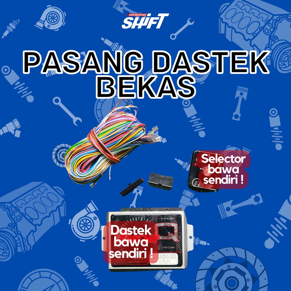 Jual Pemasangan Dastek Bekas atau Bawa Sendiri | Tune on Dyno | SHiFT ...