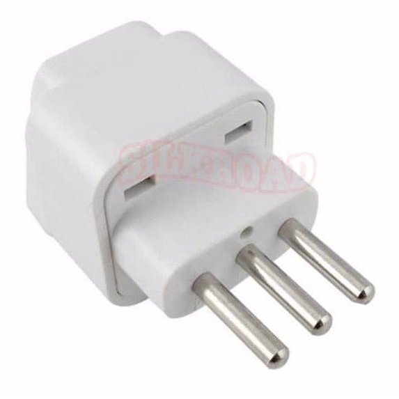 Jual Colokan 3 Pin Uk Us Eu Au To Italy Travel Ac Adapter Plug ...