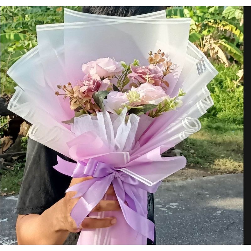 Jual hand buoquet murah bunga campur | Shopee Indonesia