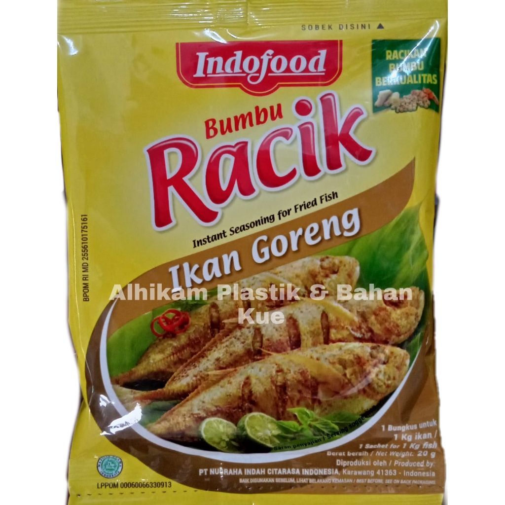 Jual Indofood Bumbu Racik Ikan Goreng 20gr | Shopee Indonesia