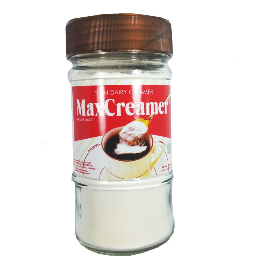 Jual Max Creamer Cafe Krimer Botol Kaca 200gr | Shopee Indonesia