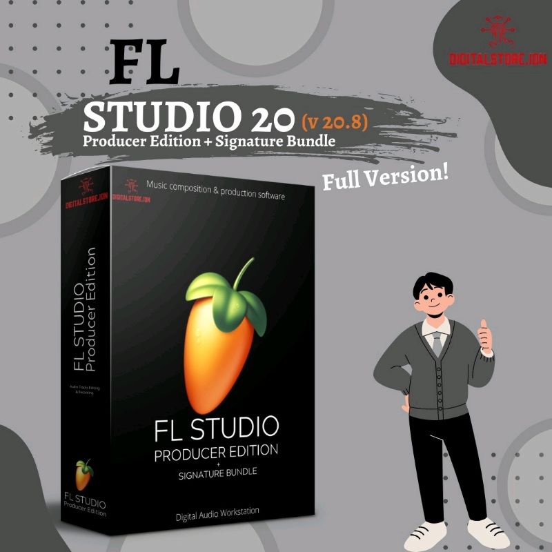 Jual FL STUDIO 20 PRODUCER EDITION + SIGNATURE BUNDLE (Full Version ...