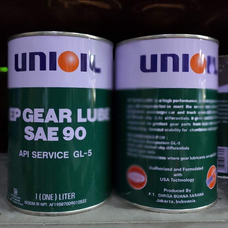 Jual Oli GARDAN /TRANSMISI MTF | Uni Oil / UNIOIL SAE 90 GL5 - 1 liter ...