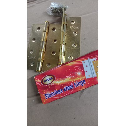 Jual ENGSEL/ ENGSEL JENDELA LEMARI RUMAH ENGSEL PINTU/ENGSEL PLAT GOLD ...