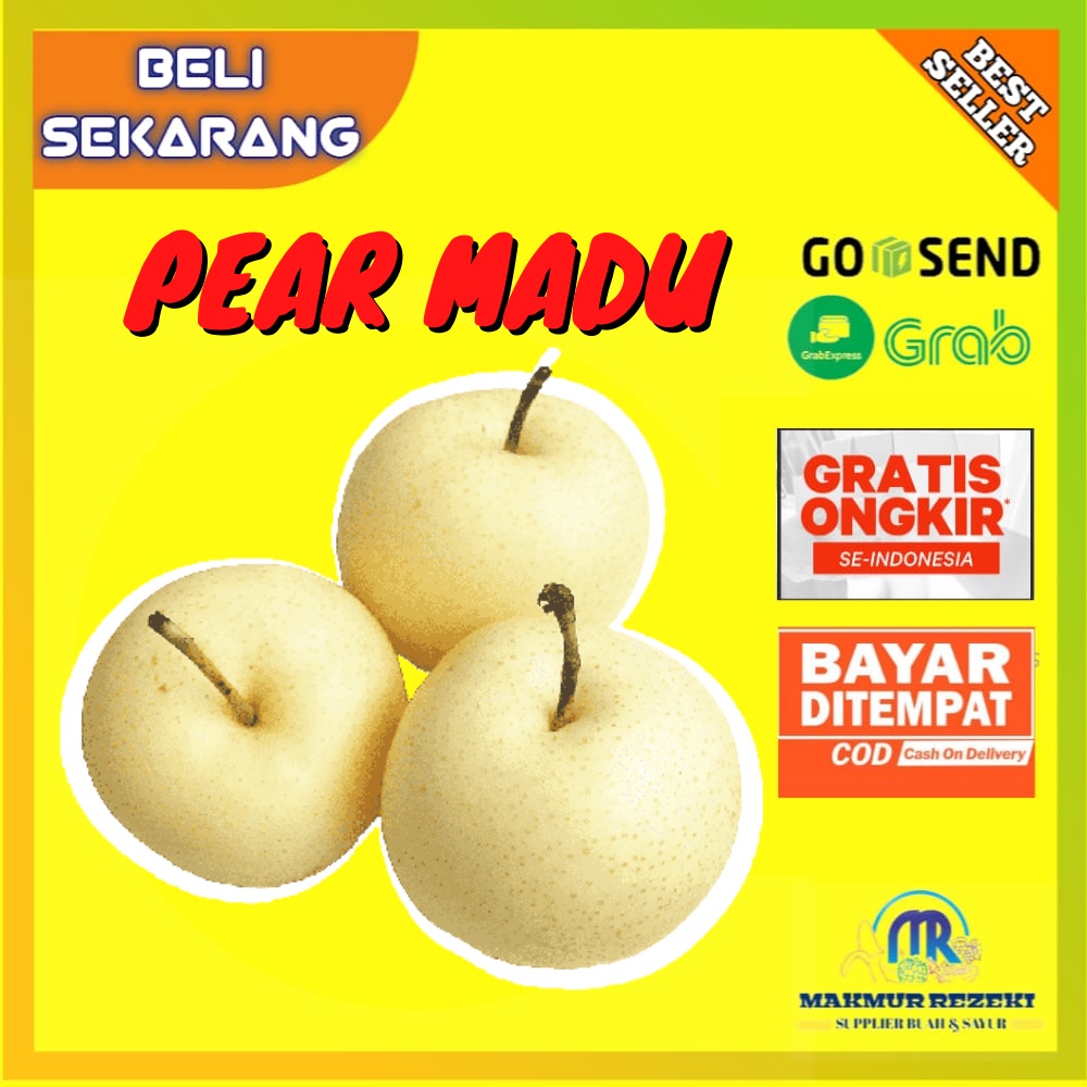 Jual BUAH PIR PEAR MADU SWEET IMPORT CENTURY SEGAR MURAH SEKILO 4-6 PCS ...